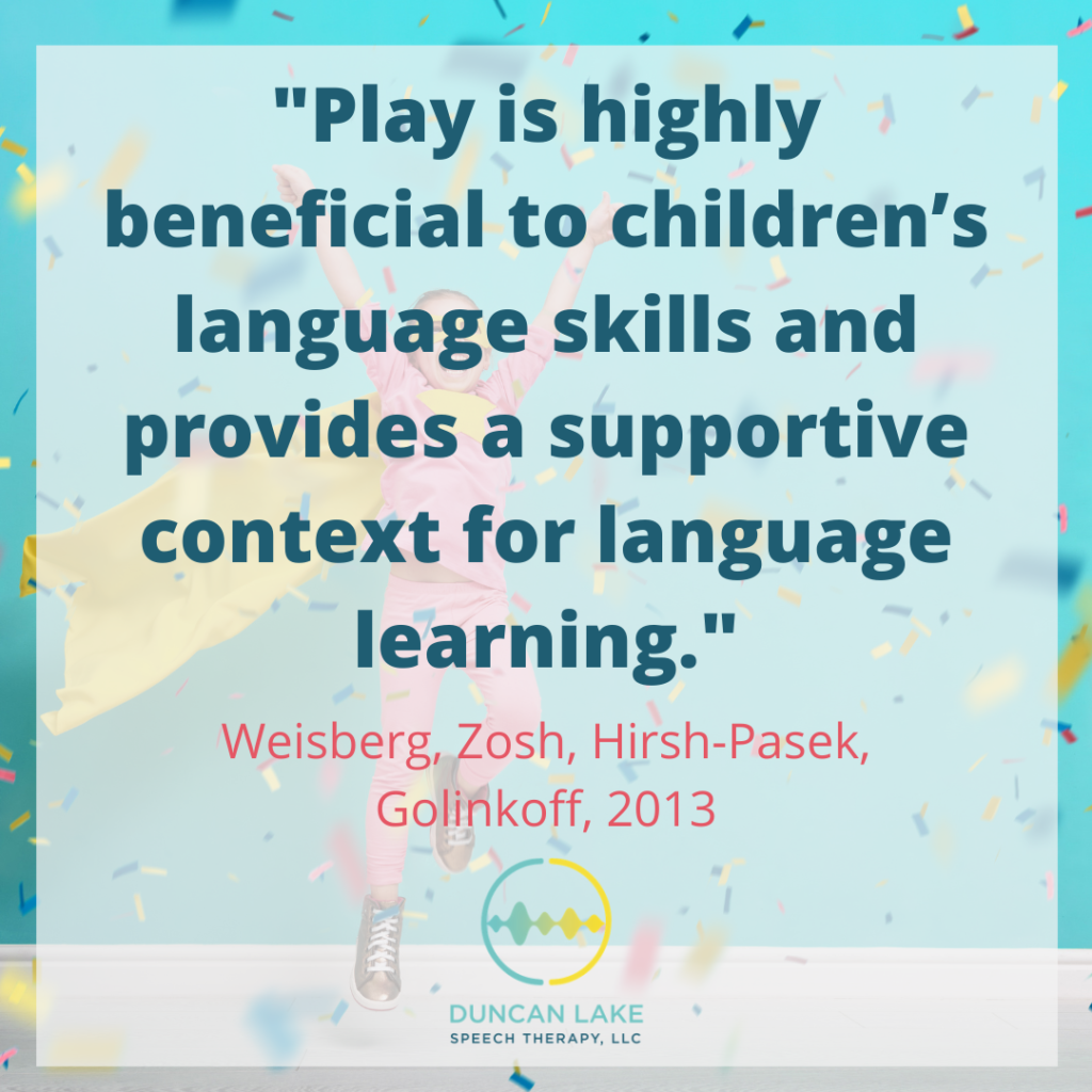 The play + language development connection - DLST Research Rumination ...